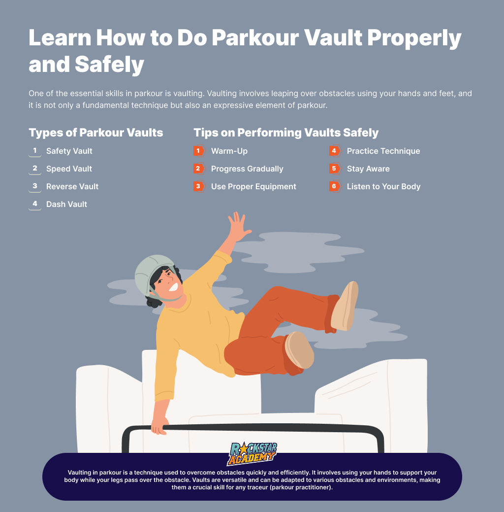 Learn How to Do Parkour Vault Properly and Safely